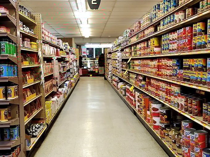 Grocery aisles stocked with essentials that remind you what actual food looks like. No decoder ring needed for these ingredients.
