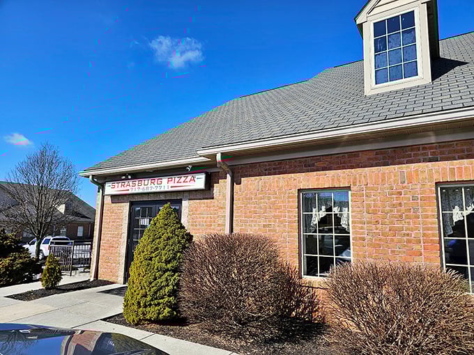 Strasburg Pizza might not have invented the wheel, but they've perfected what goes on it—housed in a brick building that's seen more recipes than TikTok.