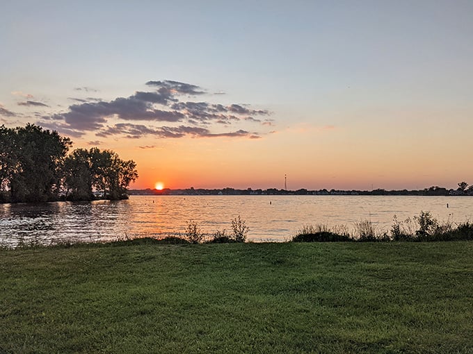Mother Nature showing off again with a sunset that makes you stop mid-conversation. The kind of view that makes amateur photographers look professional.