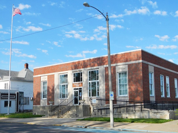 Historic Post Office: Before emails and text messages, this brick sentinel connected Staunton to the world—now it stands as a monument to communication worth waiting for.