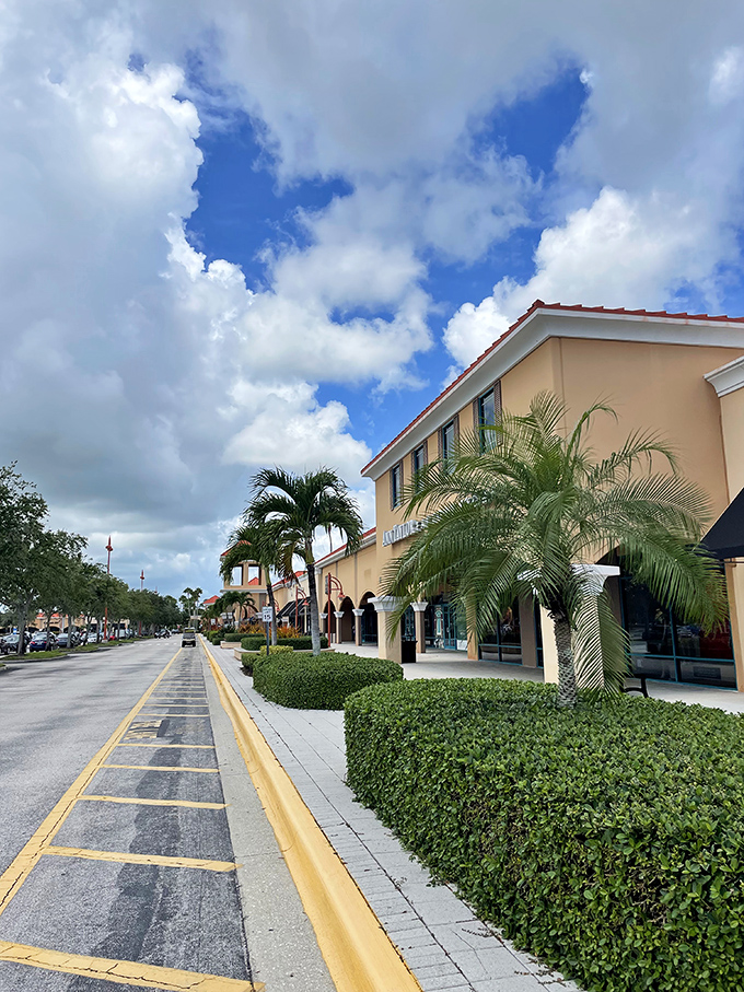 Shopping after swimming is practically required. Vero's palm-lined commercial districts blend Florida charm with retail therapy.