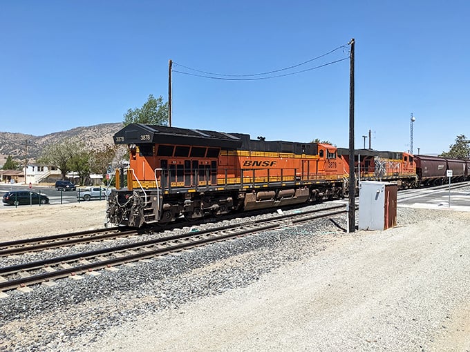 BNSF's rolling thunder provides Tehachapi's soundtrack, where train enthusiasts gather like bird watchers, cameras ready for the perfect shot.