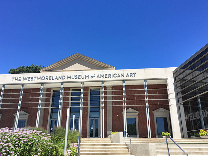 The Westmoreland Museum of American Art houses impressive collections in a beautifully designed building. Culture without the big-city attitude or parking nightmares.