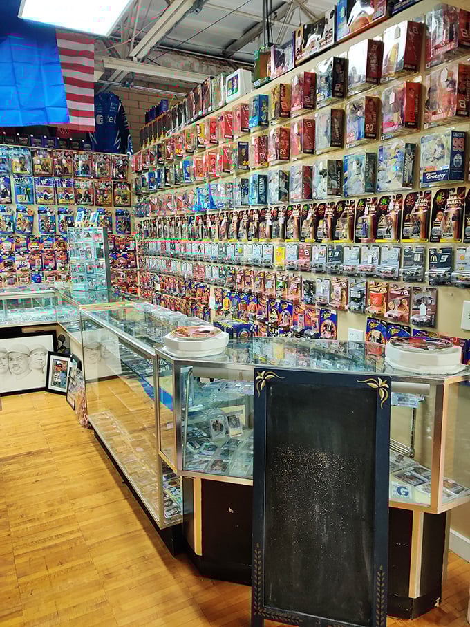 Die-cast dreams come true in rows that would make any car enthusiast's inner child squeal.