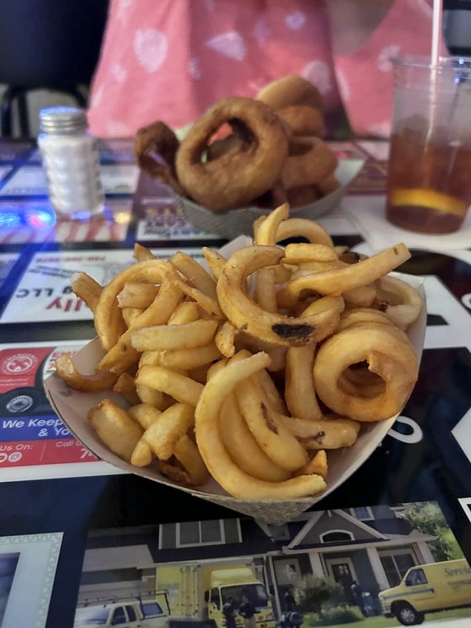 Curly fries: the extroverts of the fried potato world. They're not just delicious; they're showing off and we're here for it.