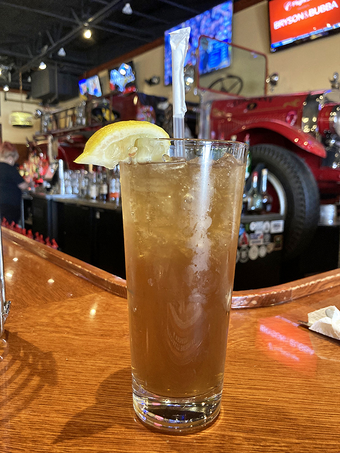 That's not just a drink—it's sweet tea elevated to art form. In the South, this would qualify as a religious experience.