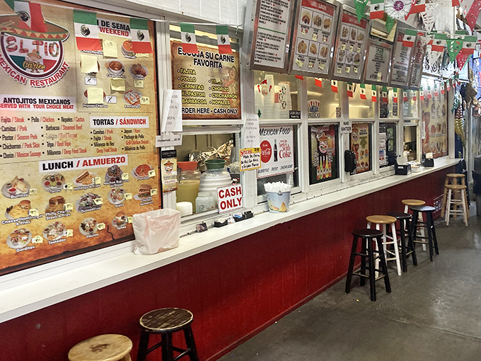 El Tio's counter serves up authentic Latin flavors that make fast food chains seem like they're not even trying.