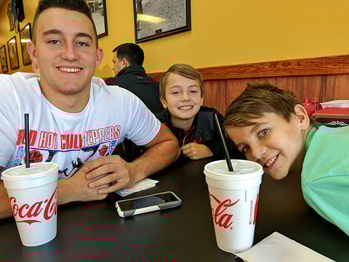 Three generations united by the universal language of good food – this is what happiness looks like on a Tuesday.
