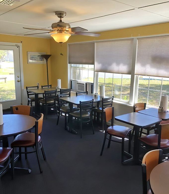 Sunshine streams through windows into a dining room where conversations flow as easily as sweet tea. No wonder locals keep coming back. 