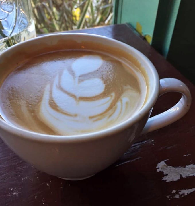 Even their coffee gets the star treatment—this latte art is Florida's answer to the Mona Lisa, just significantly more delicious.