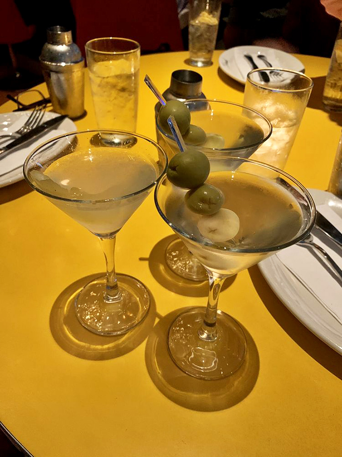 Classic martinis with a twist – these aren't your grandfather's cocktails, though he'd certainly approve of their elegant presentation and generous pour.