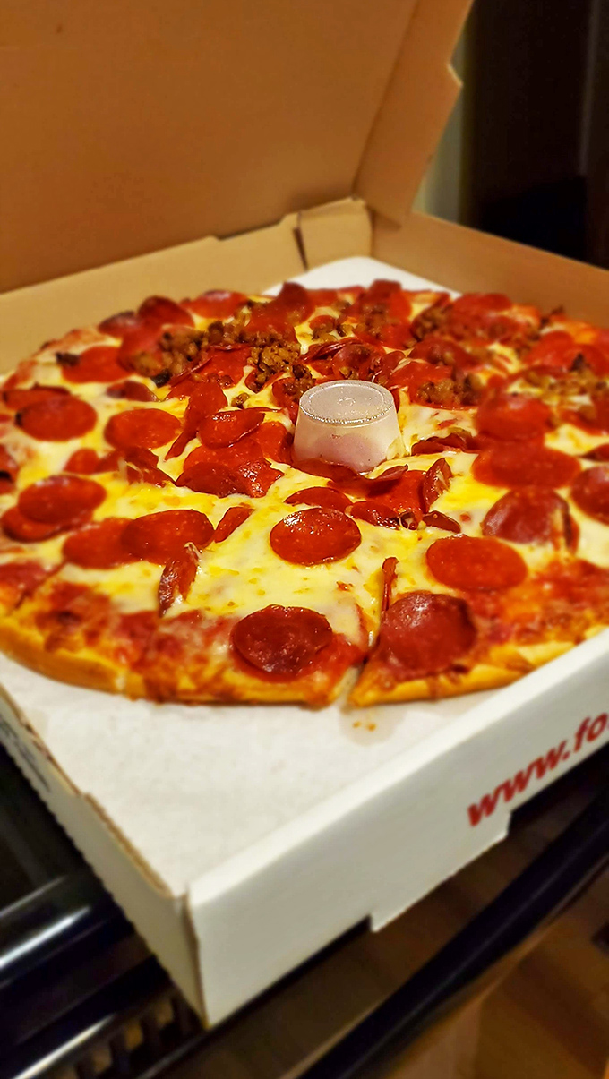 This pepperoni and sausage masterpiece demonstrates why sometimes the classics never go out of style.