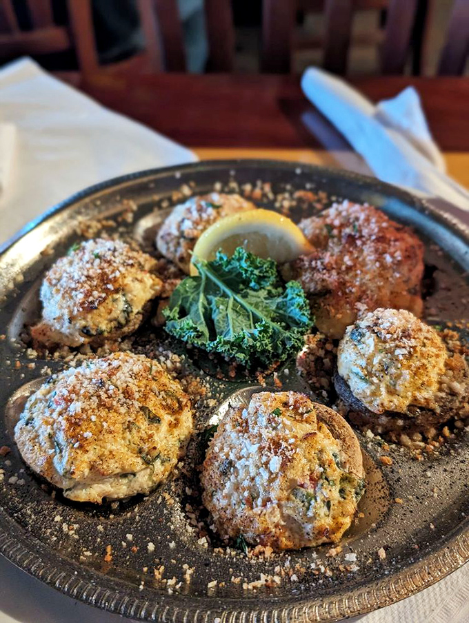 These stuffed mushrooms aren't playing around—they're like little flavor bombs that make you wonder why mushrooms ever agreed to be pizza toppings.