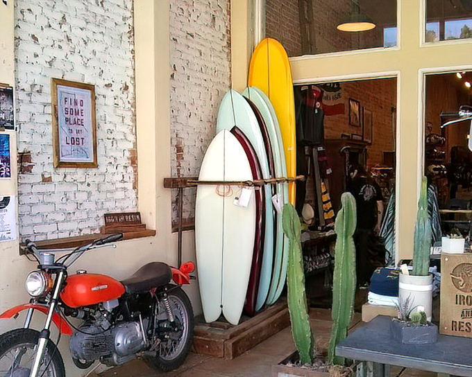 Surfboards and vintage motorcycles prove that Coalition isn't just about necessities—it's about finding your next passion project.
