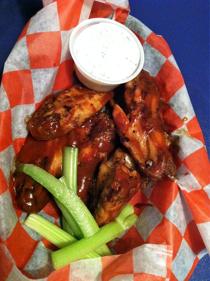Wings that don't need a sporting event as an excuse—these saucy beauties deserve your full attention, no distractions necessary.