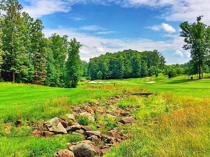 Clifton's golf courses blend seamlessly into the Virginia landscape, as if Mother Nature herself designed the fairways.