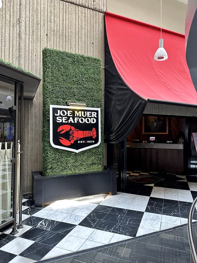The checkered floor welcomes you to Joe Muer – where Detroit's seafood history meets contemporary cuisine.