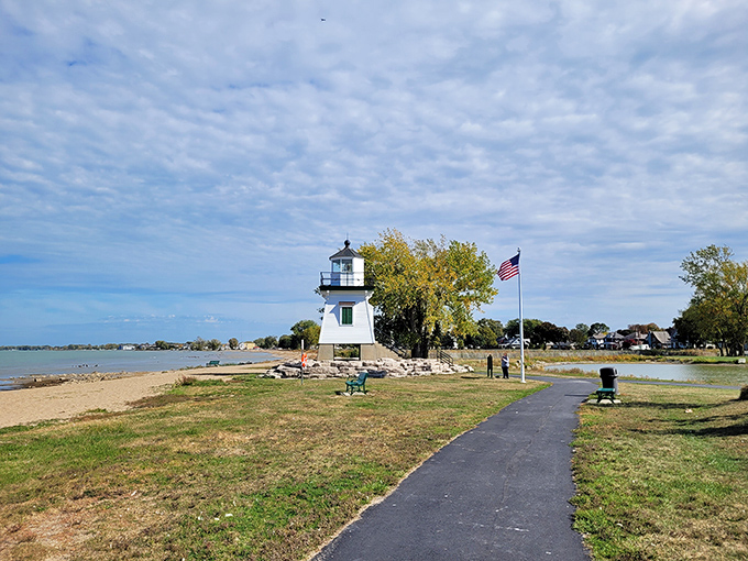 This charming lighthouse brings maritime history right into town. No remote headlands required for this accessible beauty!
