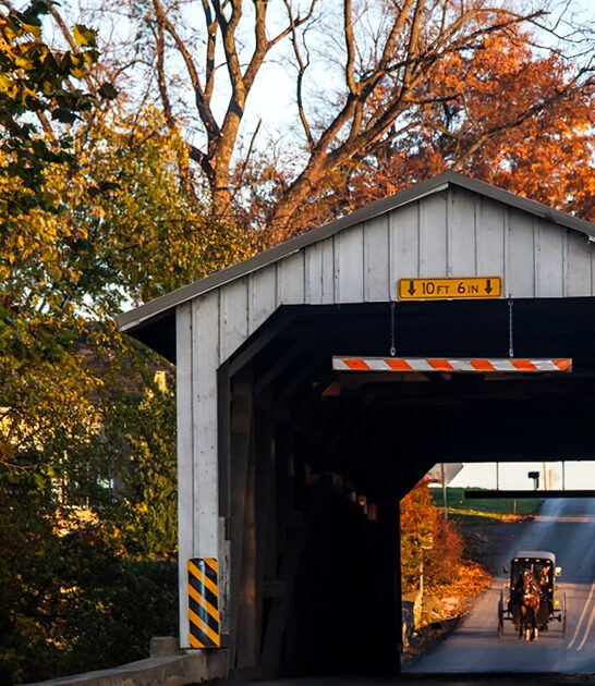 amish covered bridge pennsylvania ftr
