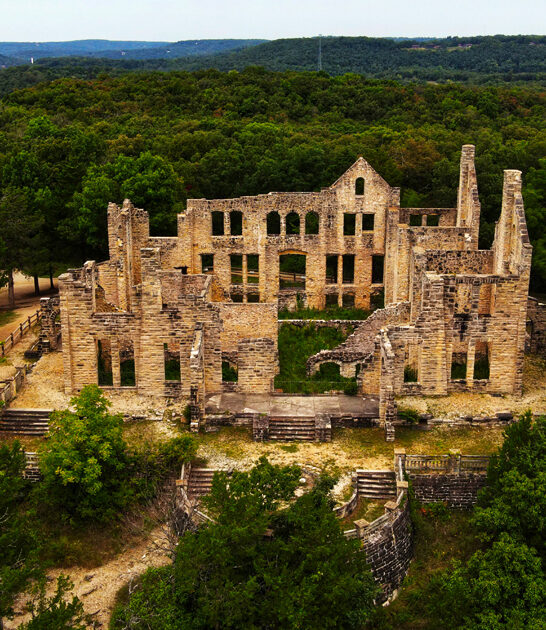 breathtaking castle ruin missouri ftr