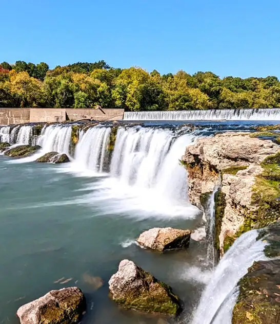 majestic waterfall beautiful missouri ftr