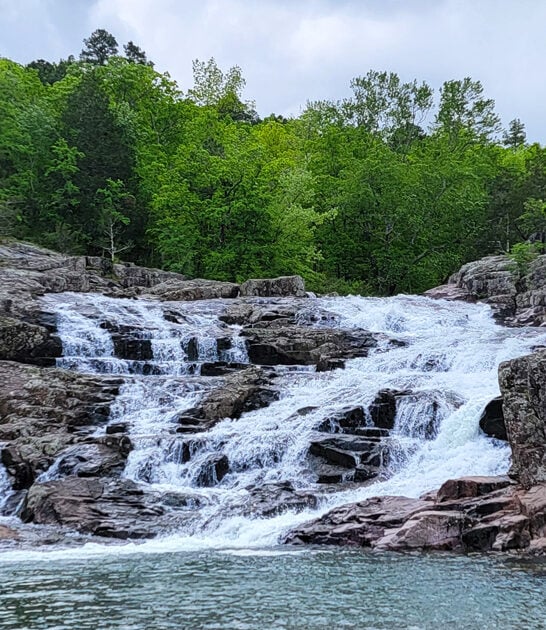 picturesque waterfall missouri beautiful ftr