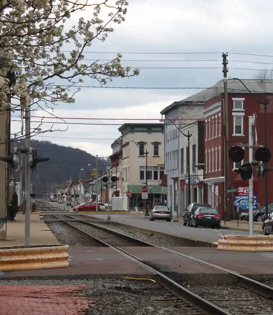 small scenic pennsylvania town ftr