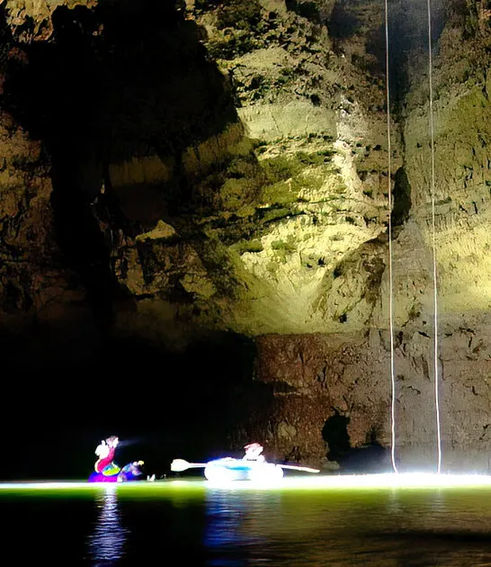 spooky underground lake missouri ftr