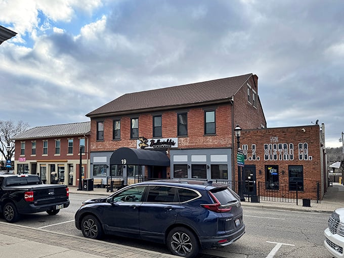 The unassuming brick facade of Bullwinkle's hides culinary treasures like a poker player conceals a royal flush. No Vegas glitz needed when the food speaks volumes.