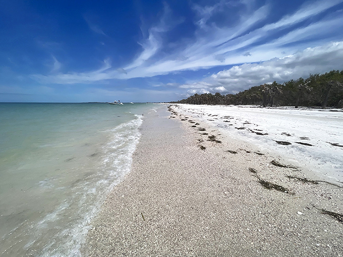 Paradise doesn't require a passport – just a ferry ticket and some sunscreen for this barrier island beauty.