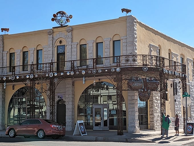 This historic Douglas building houses automotive art that would make even the most serious museum curator crack a smile.