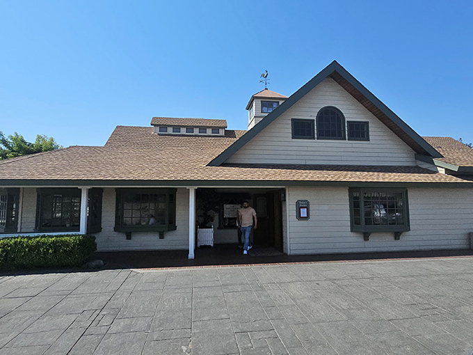 This welcoming facade promises the kind of comfort food adventure that makes road trips worthwhile.