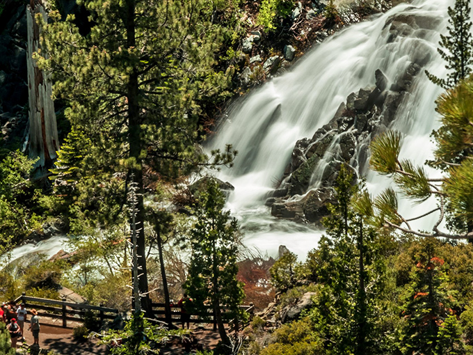 Nature's own infinity pool, where gravity puts on a show that would make Vegas jealous.
