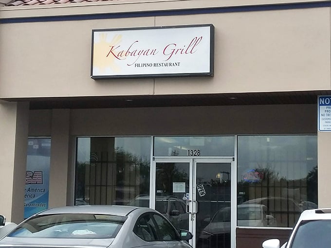 The unassuming storefront of Kabayan Grill might not stop traffic, but trust me—what's inside will stop you in your culinary tracks.