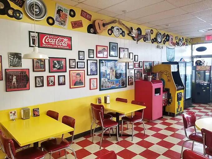 That storefront sign isn't whispering sweet nothings – it's shouting "hot dog heaven" to anyone with taste buds.
