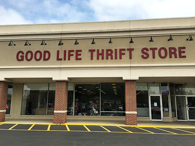 The unassuming storefront of Good Life Thrift Store in Hilliard hides a treasure trove that draws bargain hunters from across Ohio.
