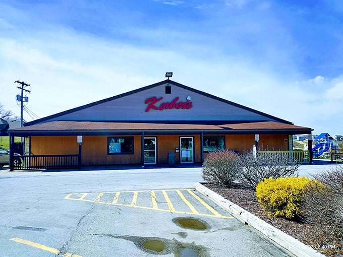 Kerber's modest exterior belies the dairy wonderland within—proof that in Pennsylvania, the best ice cream often hides in plain sight.