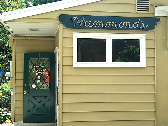 The unassuming exterior of Hammond's hides a world of pretzel perfection within. Sometimes the most magical food experiences come in the most modest packages.
