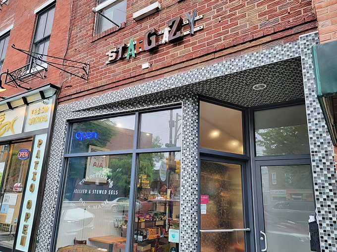 The unassuming brick façade of Stargazy belies the culinary treasures within. Like finding Platform 9¾, but for your taste buds.