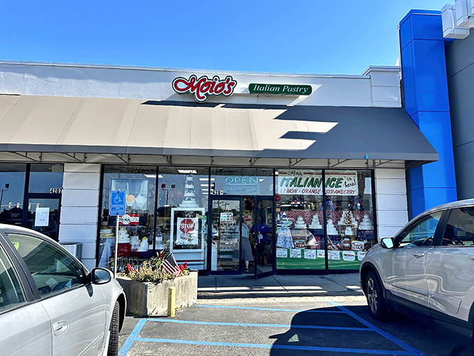 The unassuming blue awning of Moio's might not scream "pastry paradise," but locals know this Monroeville storefront houses sweet treasures worth the journey.