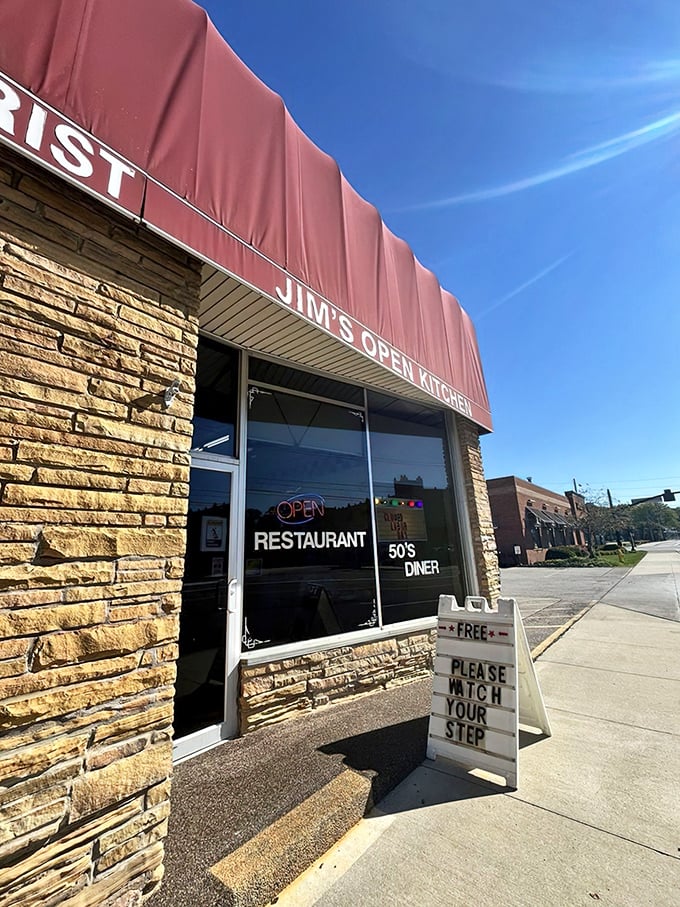 Strip mall magic happens here – Jim's Open Kitchen proves extraordinary flavors hide behind ordinary facades.