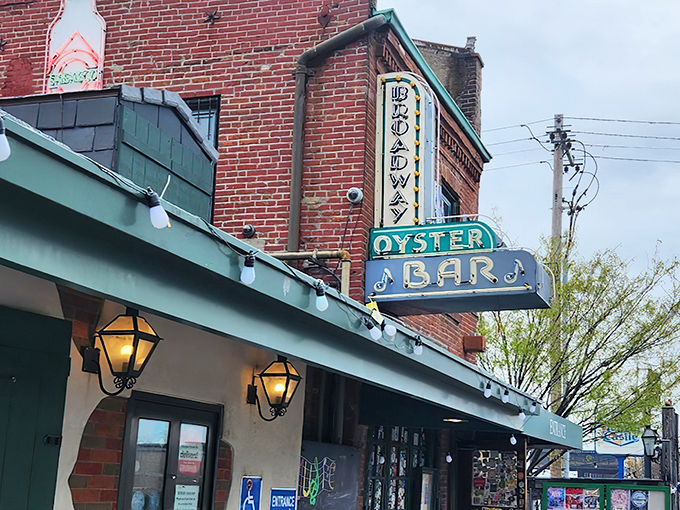 The iconic sign beckons seafood lovers like a lighthouse for the culinary adventurous. Leave your pretensions at the door—literally.