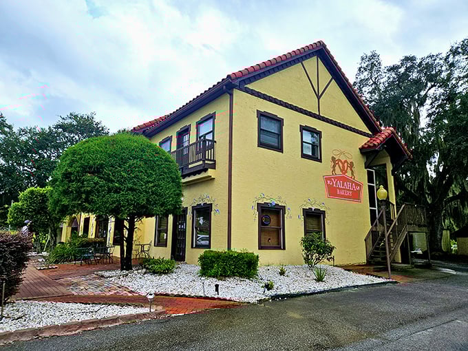 This charming yellow building houses culinary treasures that would make any European grandmother proud.