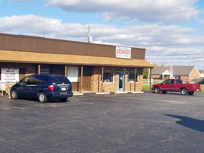 The unassuming exterior of George's Coneys and Gyros might not stop traffic, but the aromas wafting from inside will stop you in your tracks.