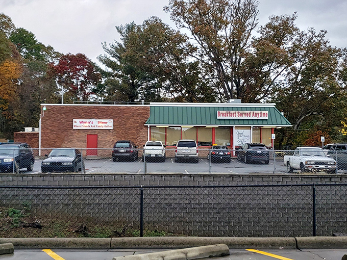 The unassuming brick exterior of Wynn's Diner promises what fancy restaurants often can't deliver: honest food without the fuss.