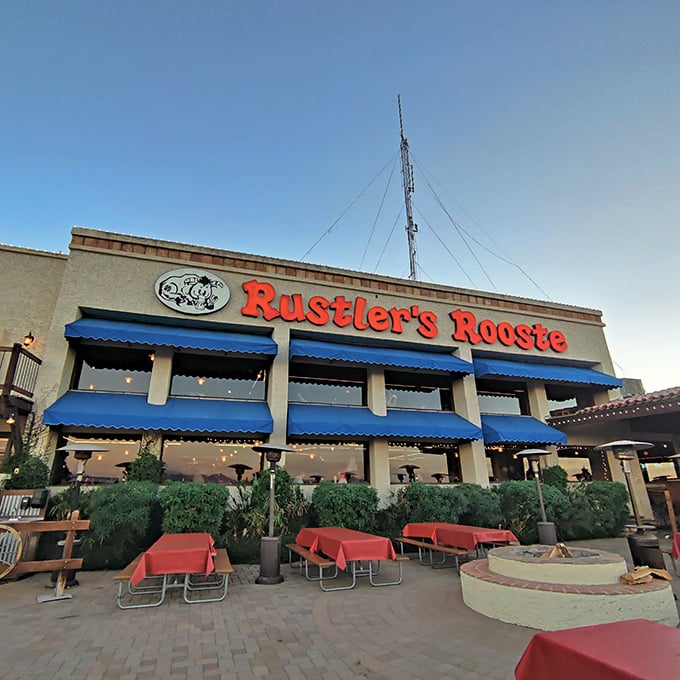 Like a Western movie set that serves world-class barbecue, Rustler's Rooste commands South Mountain with swagger.