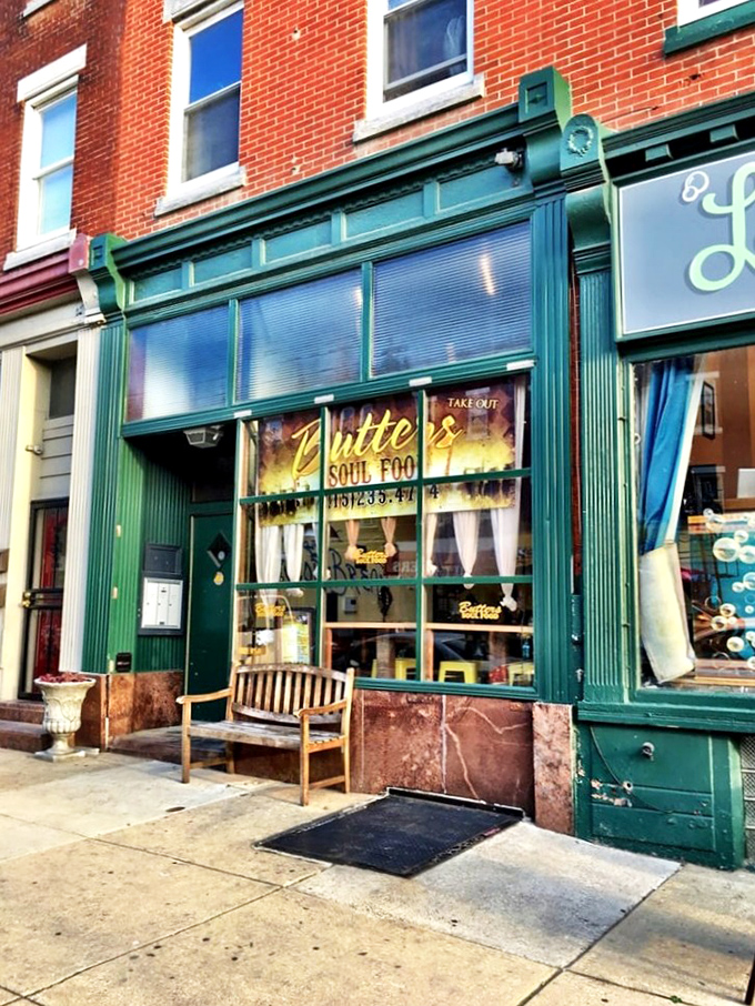 That bright yellow sign isn't just advertising – it's practically issuing a delicious dare you can't refuse.