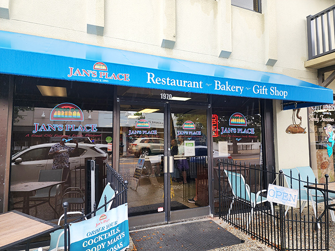 Those iconic blue awnings aren't just for show—they're like a beacon for breakfast lovers seeking refuge from ordinary morning meals.
