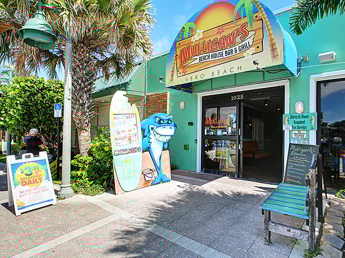 Welcome to paradise, where the palm trees wave hello and your diet waves goodbye.