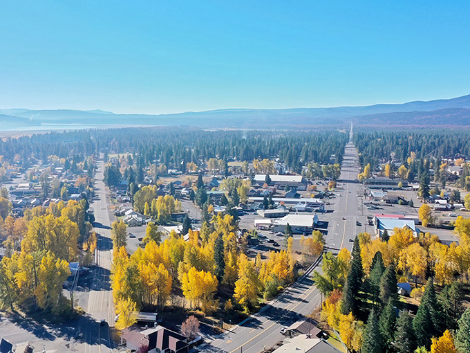 Chester unfolds like a storybook town, golden aspens framing streets that lead to adventure and the promise of mountain magic beyond.